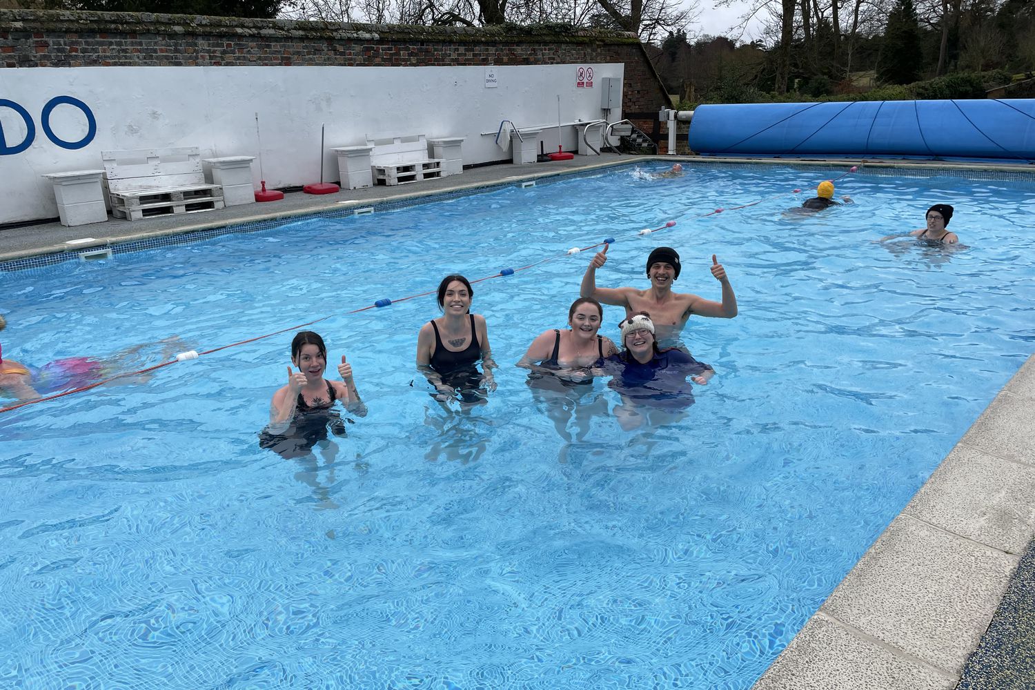 Money raised for NAWT Bedfordshire after icy plunge | National Animal ...